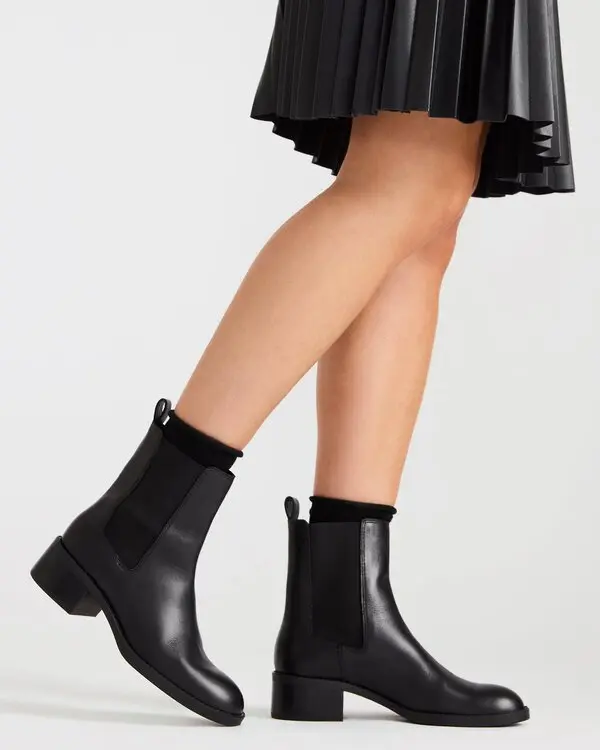 Steve Madden Kaplan Block Heel Booties