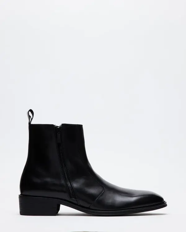 Steve Madden Haynes Ankle Boots - Black