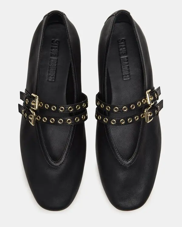 Steve Madden Lydia Gold Detail Flats
