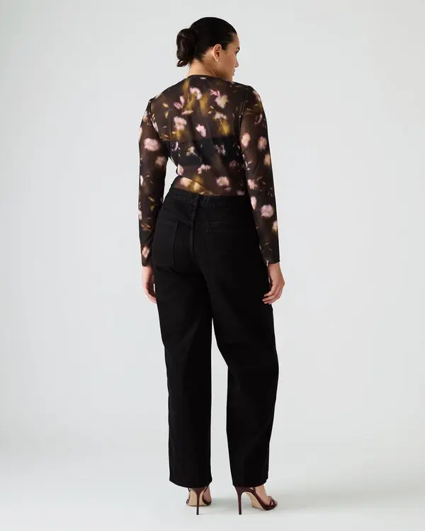 Steve Madden Embellished Wide-leg Denim Jeans