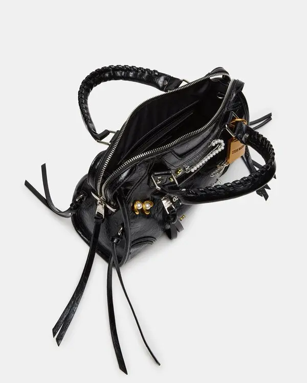 Steve Madden Riggs Bag Embellished Black