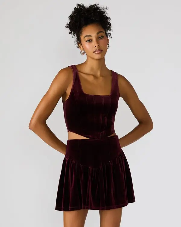 Steve Madden Aryanna Top Sleeveless Cropped Tops