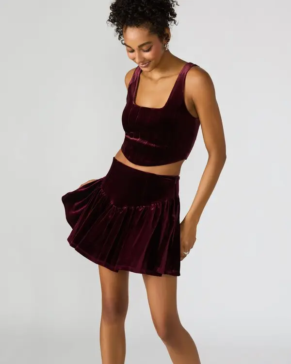 Steve Madden Aryanna Top Sleeveless Cropped Tops