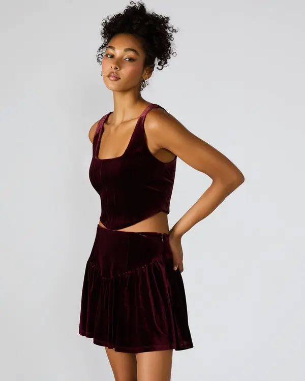 Steve Madden Aryanna Top Sleeveless Cropped Tops