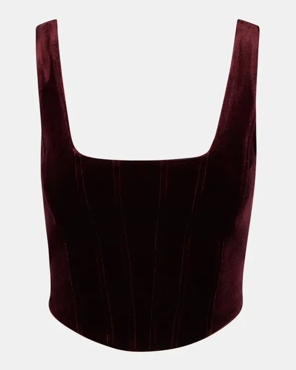 Steve Madden Aryanna Top Sleeveless Cropped Tops