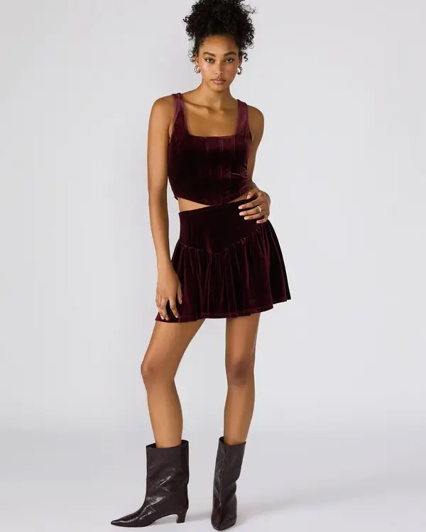 Steve Madden Aryanna Top Sleeveless Cropped Tops