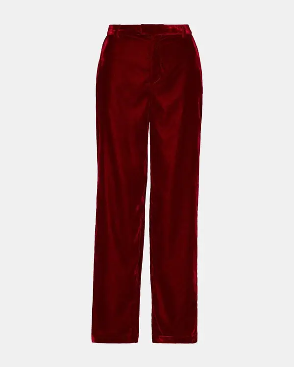 Steve Madden Tonia Velvet Wide Leg Pants