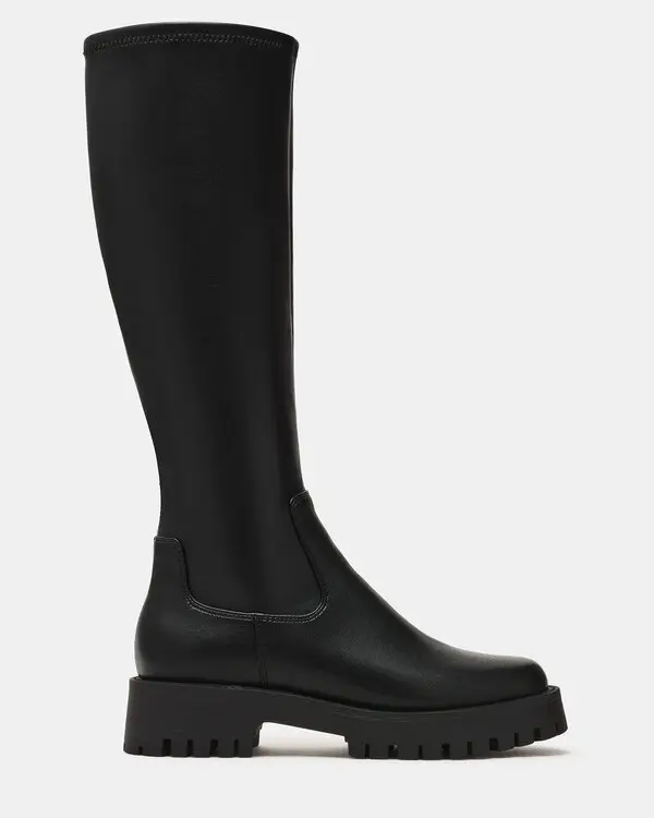 Steve Madden Labelle Knee High Boots - Black