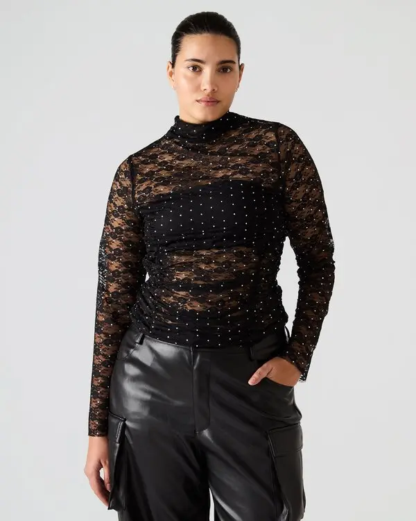 Steve Madden Baylee Top - Black