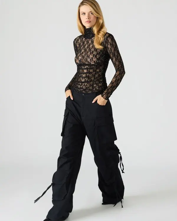 Steve Madden Baylee Top - Black