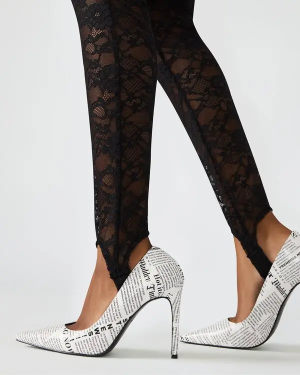 Steve Madden Sandrine Pant Lace Mesh