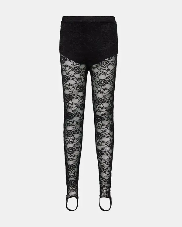 Steve Madden Sandrine Pant Lace Mesh