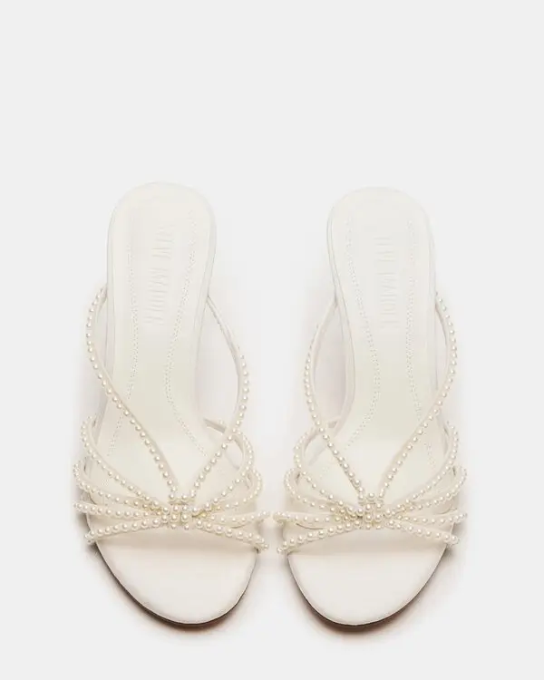 Steve Madden Edna Pearl Strappy Heeled Mules