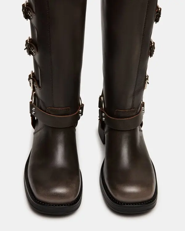 Steve Madden Rocky Wide Calf Knee High Boots