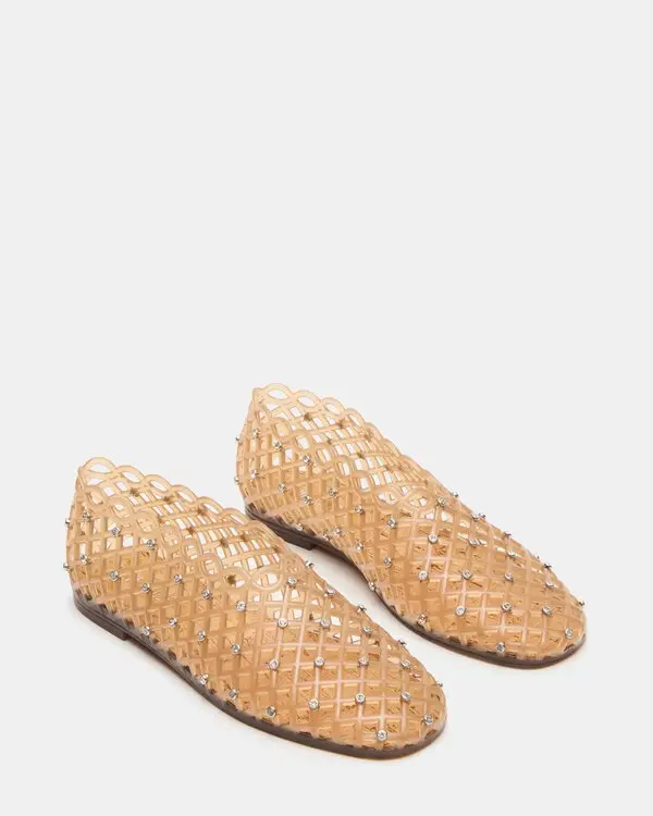 Steve Madden Grove Rhinestones Square Toe Flats