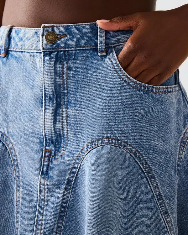 Steve Madden Melany Denim Skirt