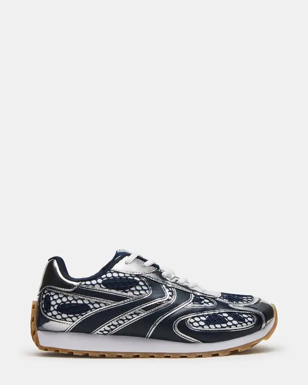 Steve Madden Xylo Lace-up Sneakers - Blue
