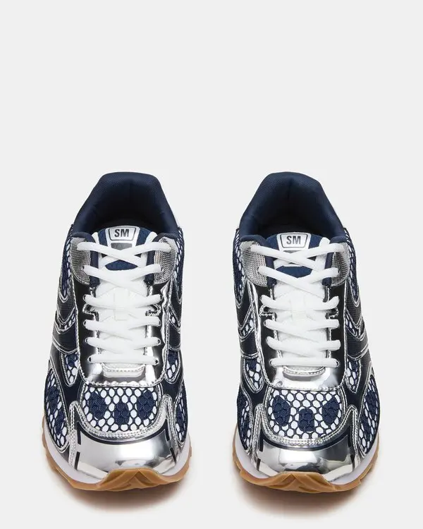 Steve Madden Xylo Lace-up Sneakers - Blue