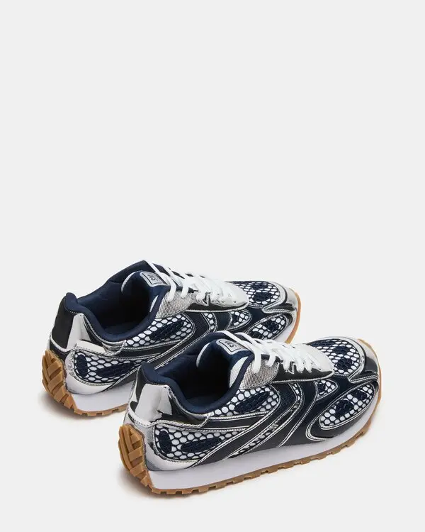 Steve Madden Xylo Lace-up Sneakers - Blue