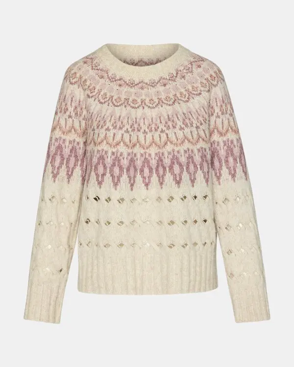 Steve Madden Suzette Sweater Long Sleeve Sweaters Tops