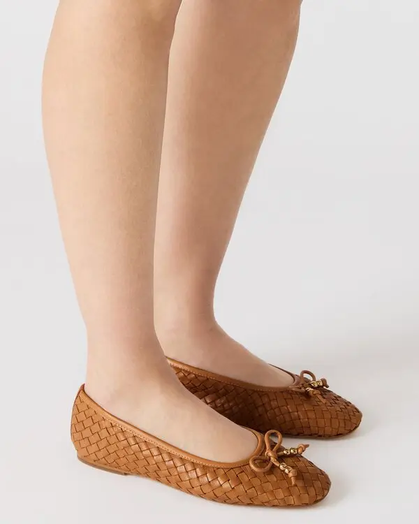 Steve Madden Divy Gold Detail Flats