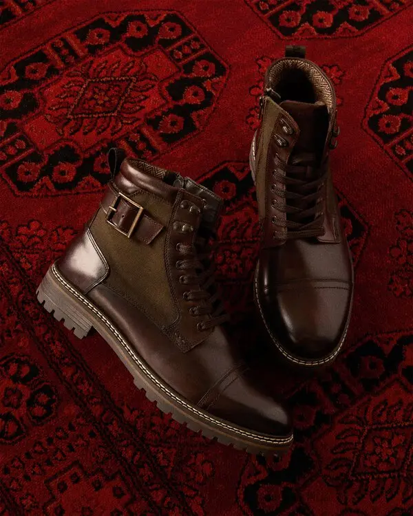 Steve Madden Reid Lace-up Boots