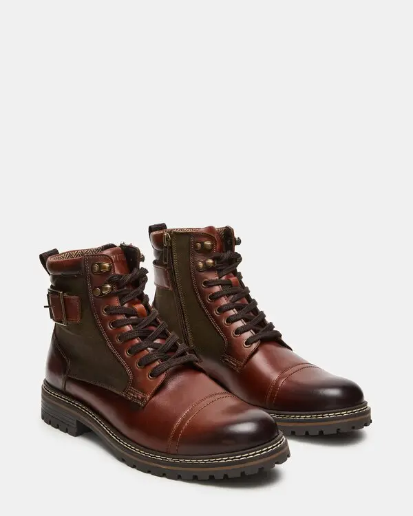 Steve Madden Reid Lace-up Boots