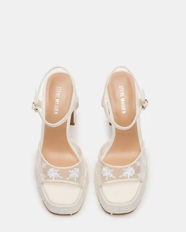 Steve Madden Liandra Embellished Block Heels