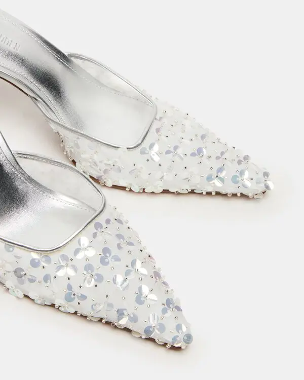 Steve Madden Alexi Sequin Mule Heels
