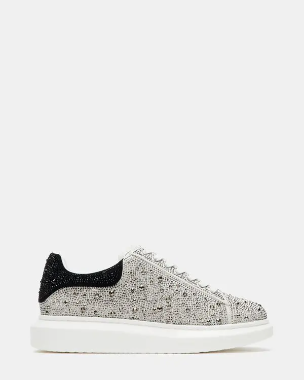 Steve Madden Icebox Lace-up Sneakers - Silver Multi