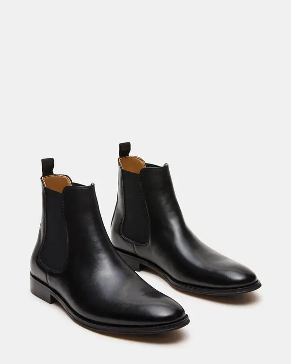 Steve Madden Aldair Ankle Boots - Black