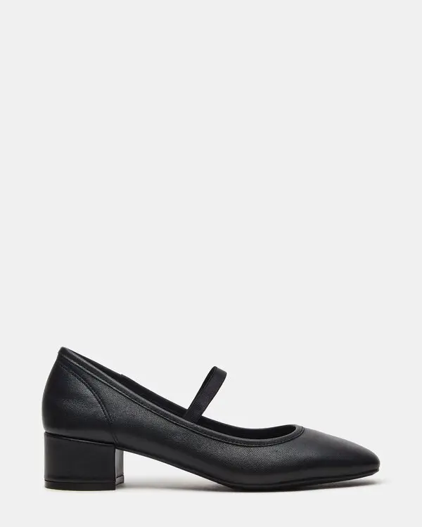 Steve Madden Mural Block Heels - Black