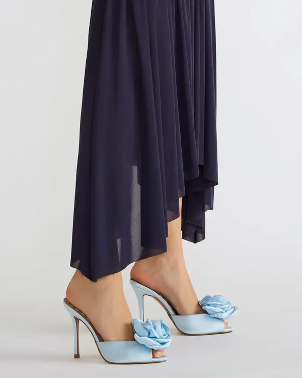Steve Madden Priya Flower Mule Heels
