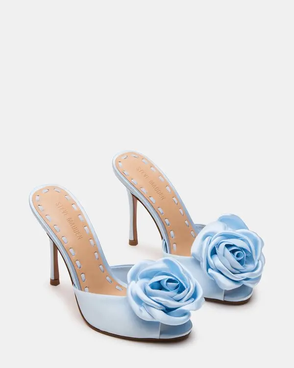 Steve Madden Priya Flower Mule Heels