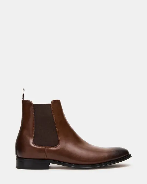Steve Madden Aldair Ankle Boots - Brown
