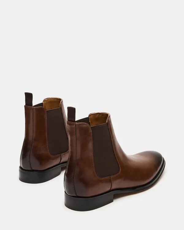 Steve Madden Aldair Ankle Boots - Brown