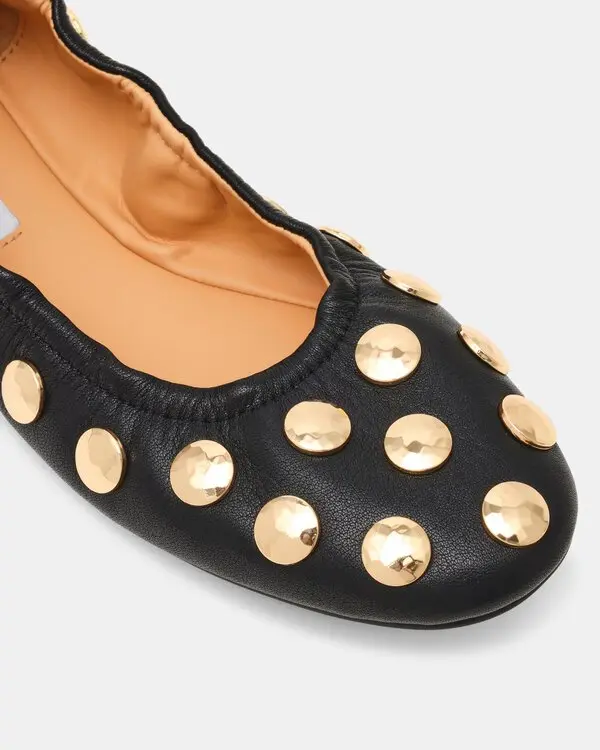 Steve Madden Lanta Gold Detail Flats