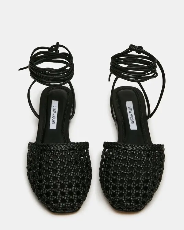 Steve Madden Flutter Lace-up Flats