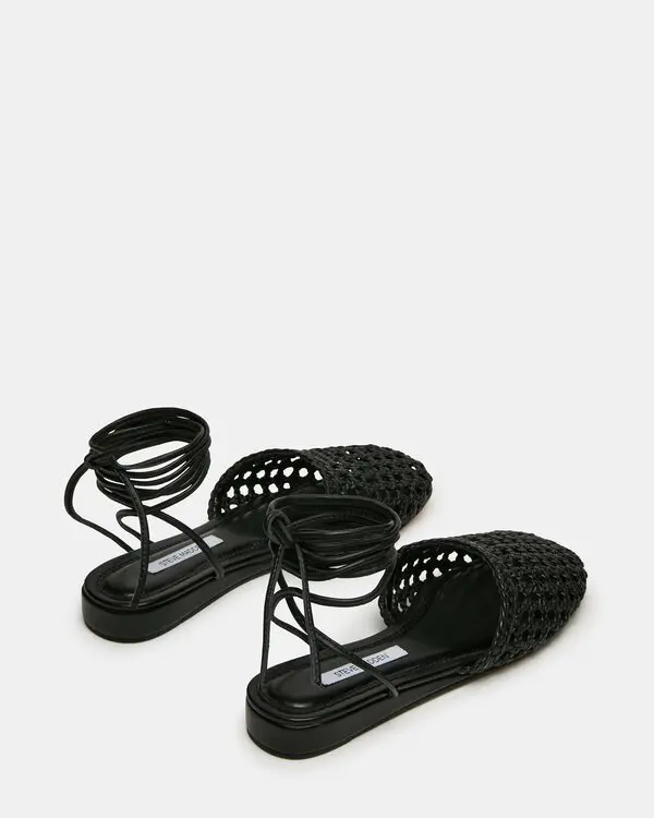 Steve Madden Flutter Lace-up Flats