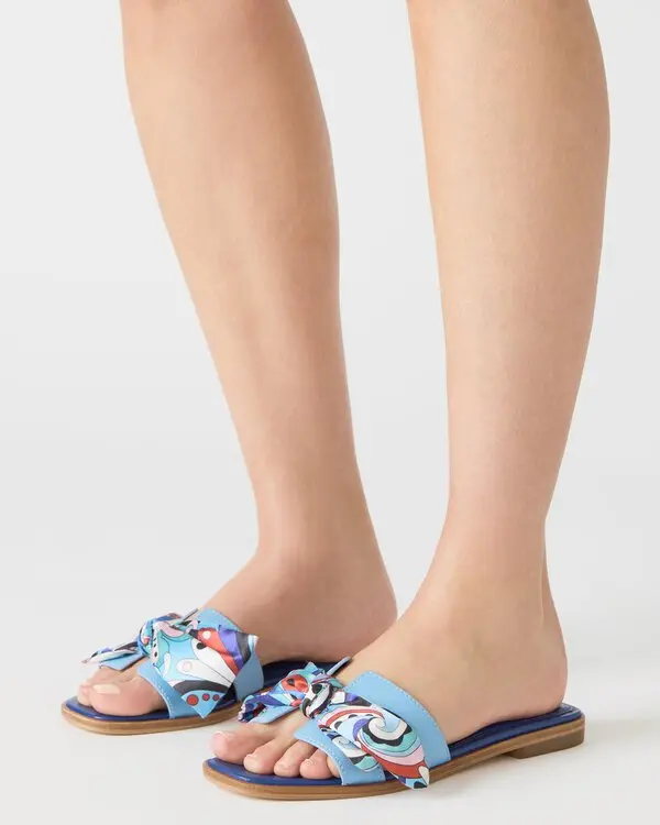 Steve Madden Hadyn Scarf Square Toe Sandals