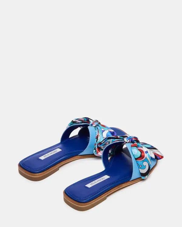 Steve Madden Hadyn Scarf Square Toe Sandals