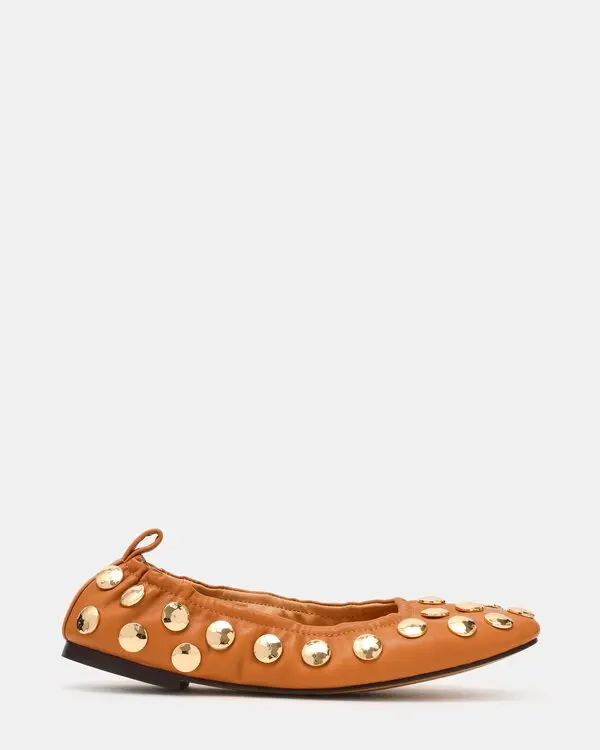 Steve Madden Lanta Gold Detail Flats