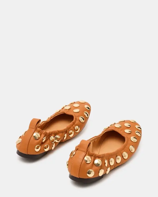 Steve Madden Lanta Gold Detail Flats