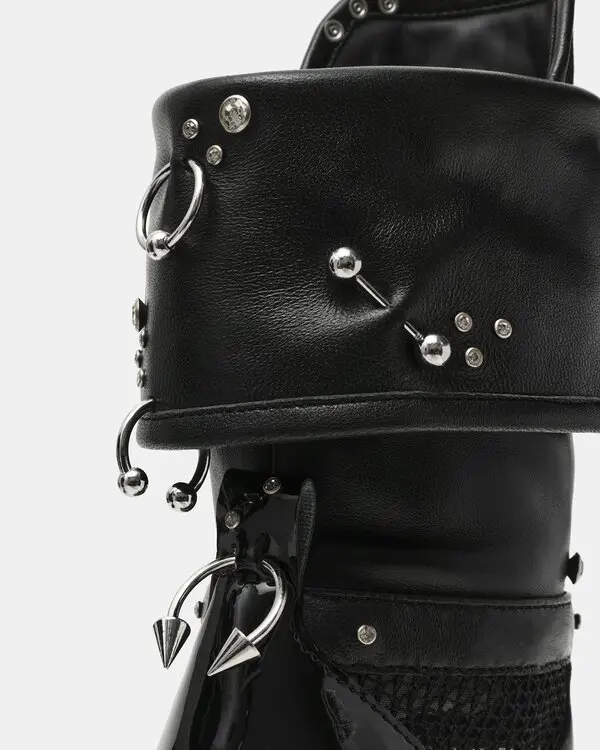Steve Madden Casella Piercing Lace-up Heels