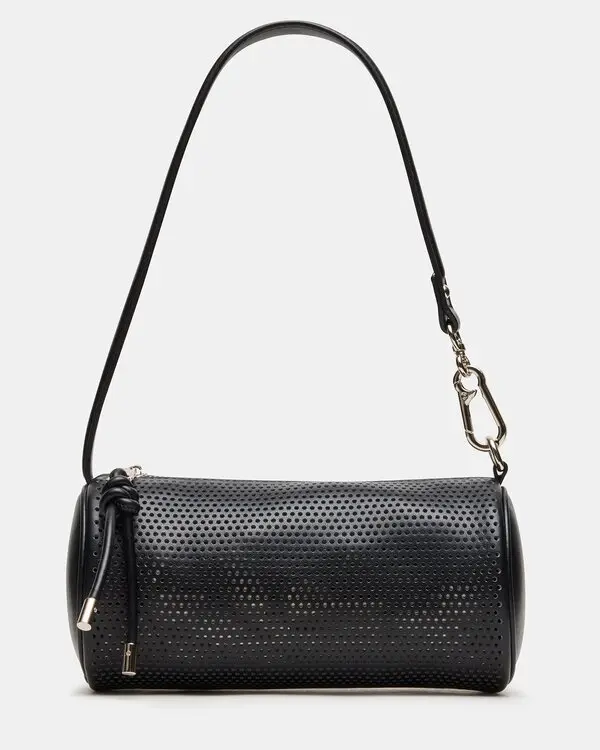 Steve Madden Priya Perforated Mini Barrel Shoulder Bag