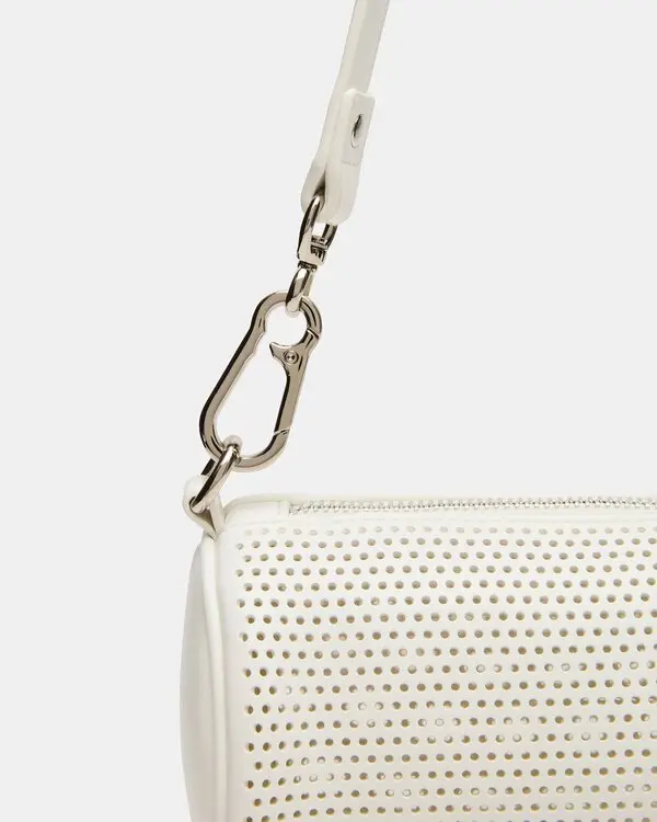 Steve Madden Priya Perforated Barrel Shoulder Bag