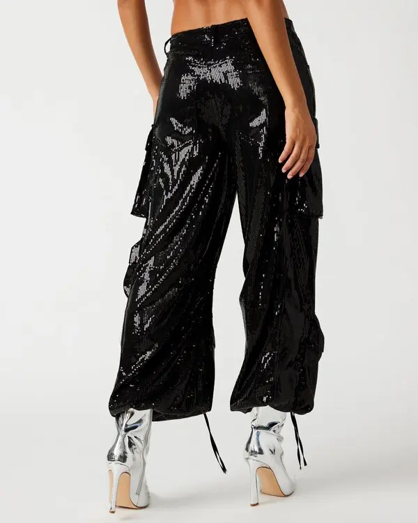 Steve Madden Sequin Cargo Pants