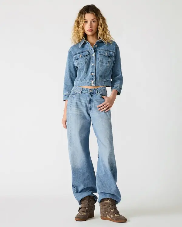 Steve Madden Rori Jean Wide Leg Denim