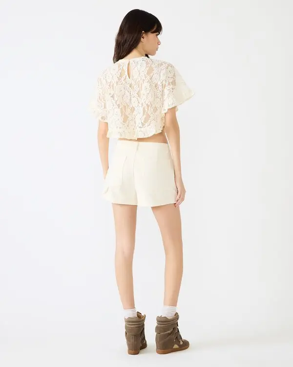 Steve Madden Callum Top Short Sleeve Cropped Tops