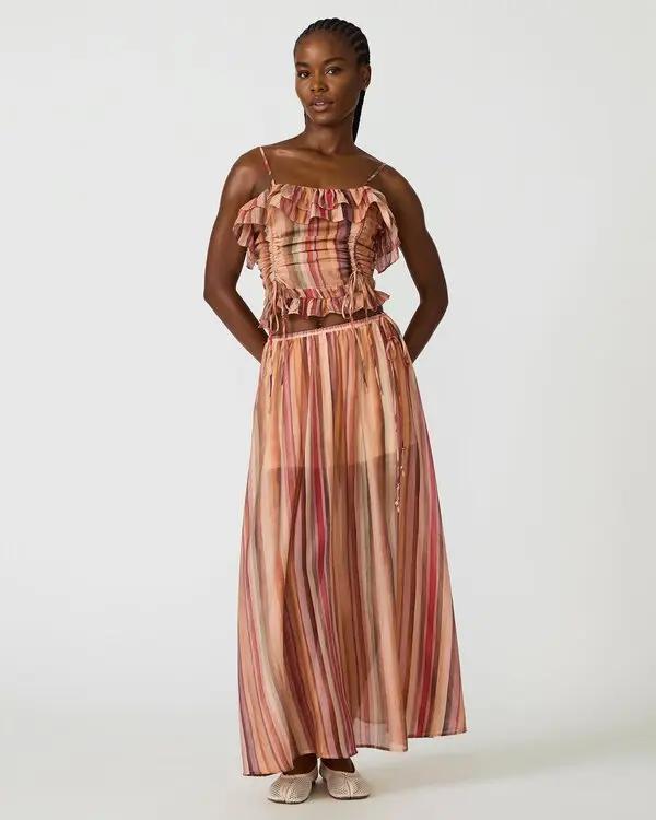 Steve Madden Shilloh Skirt Flowy Sets - Stripe Multi